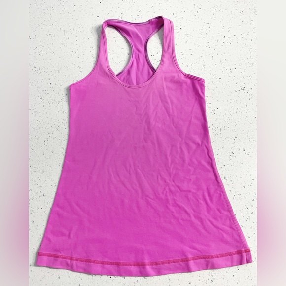 lululemon athletica | Tops | Lululemon Pink Tank Barbie Racerback Top ...